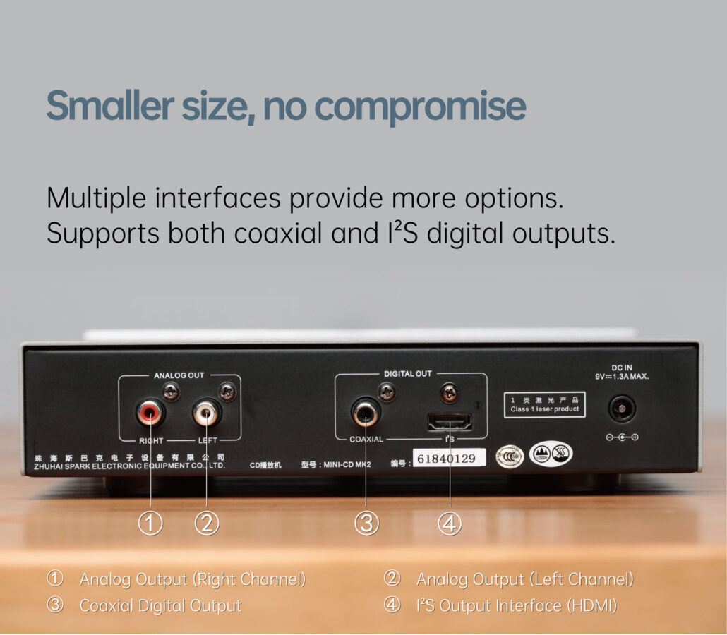 Cayin Mini-CD MK2 Kompakter CD-Spieler